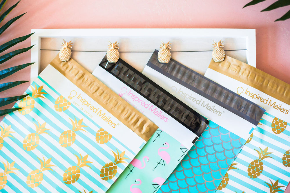 Inspired Mailers Printed Poly Mailer Designer Shipping Envelopes