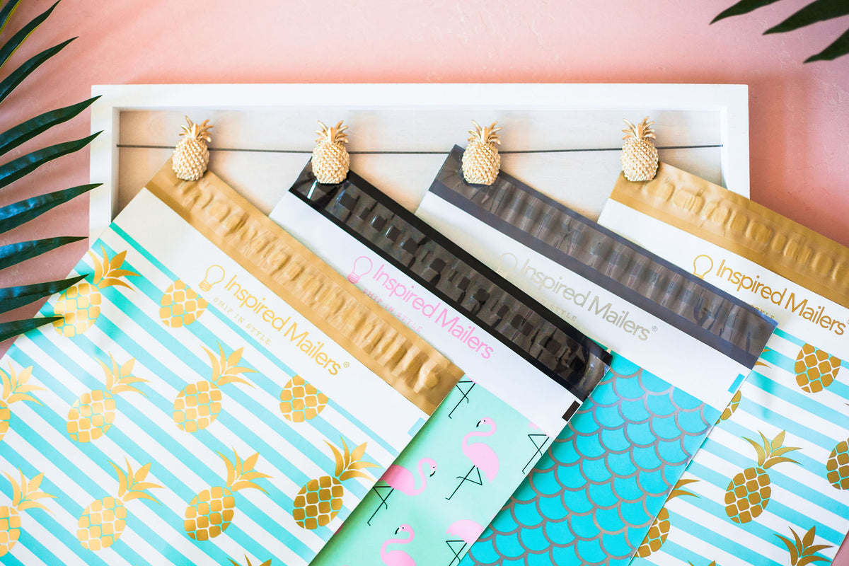 Inspired Mailers Printed Poly Mailer Designer Shipping Envelopes