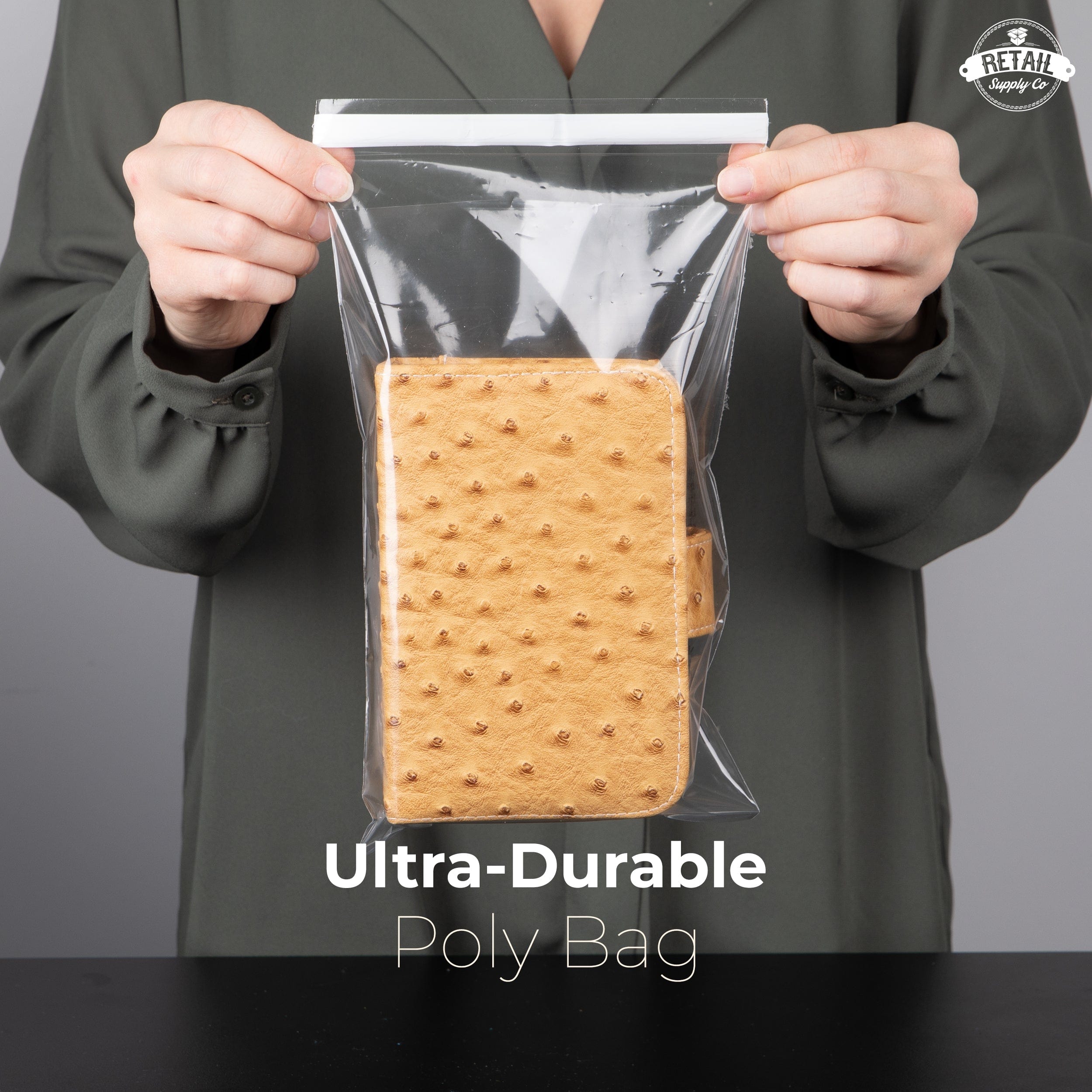 6x9" Poly Bags - Suffocation Warning - Self Seal